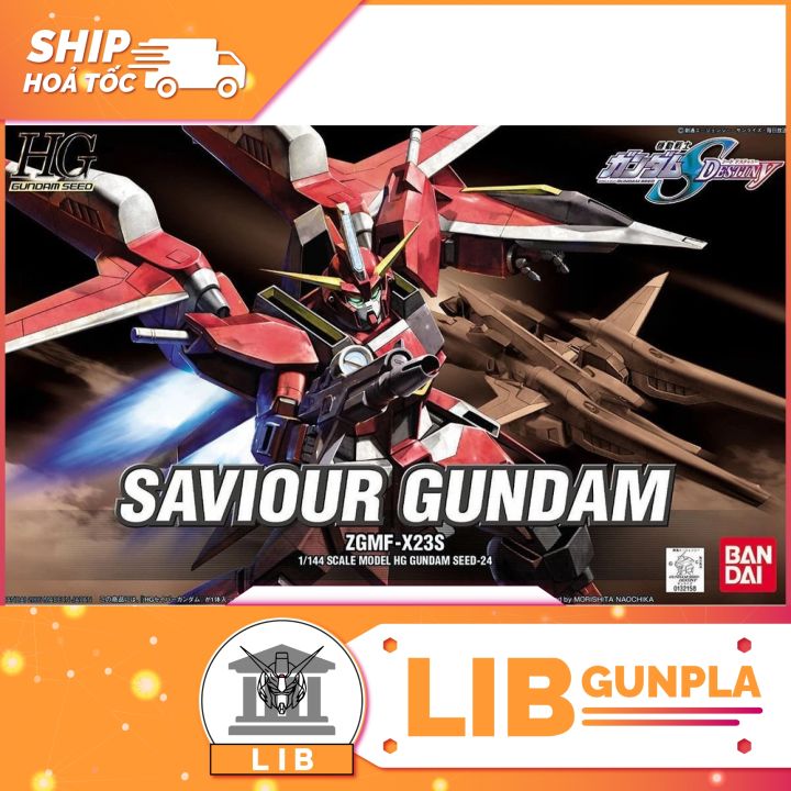 Đồ chơi mô hình lắp ráp Gundam Bandai HG SEED 1/144 Gundam SEED - Saviour Gundam | Lazada.vn
