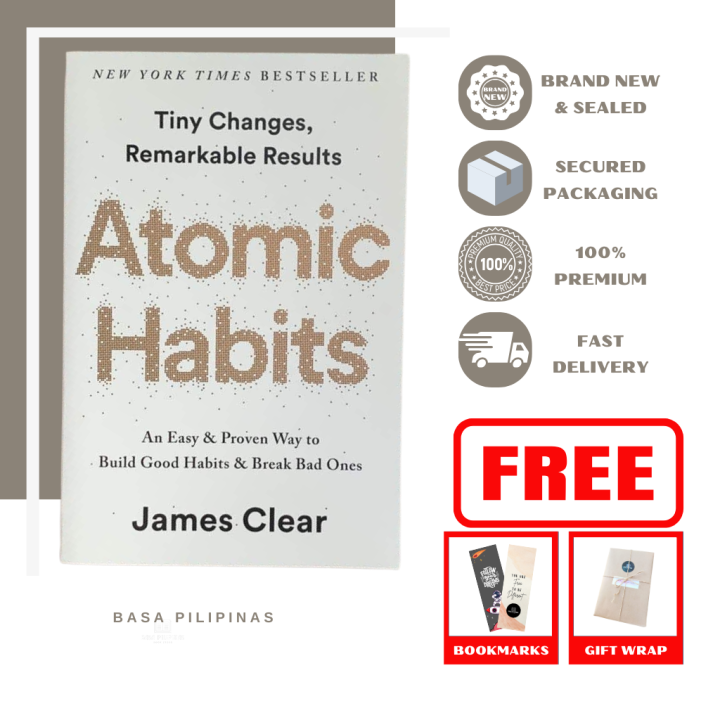 Premium: Atomic Habits - James Clear | Basa Pilipinas | Lazada PH