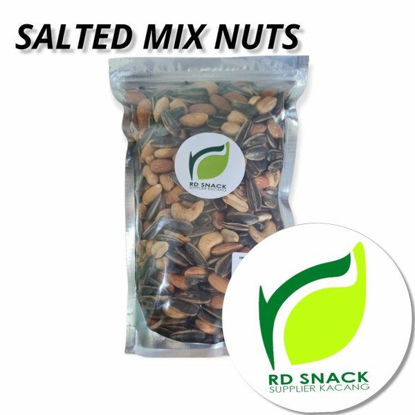 Kacang Oven Campur 5macam-Salted Mix Nuts- Almond - Mede - Kuaci ...