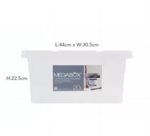 Megabox Storage Box Storage container Organizer Easy clean Stackable ...
