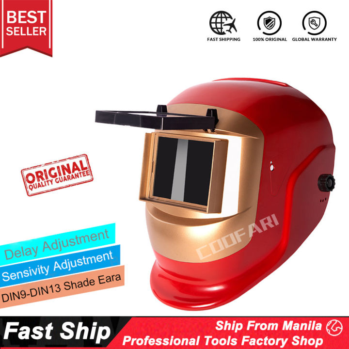 Large View Auto Darkening Welding Mask (Helmet), Double lens Welding ...
