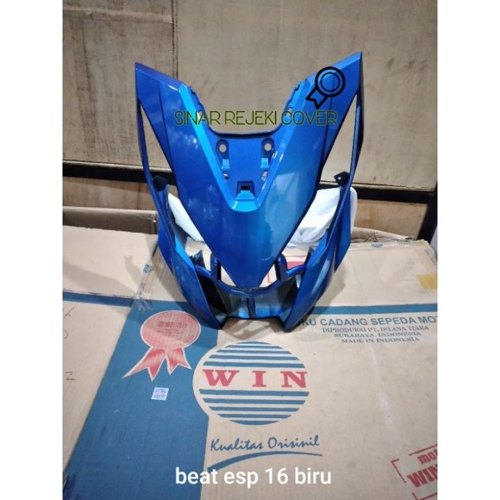 panel / dada depan beat new fi ECO STREET esp 2016 biru muda merk win ...