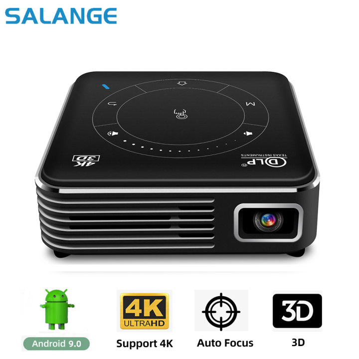 DLP ature DLP Projector P11 Smart Portable 4K Projector Android Home ...
