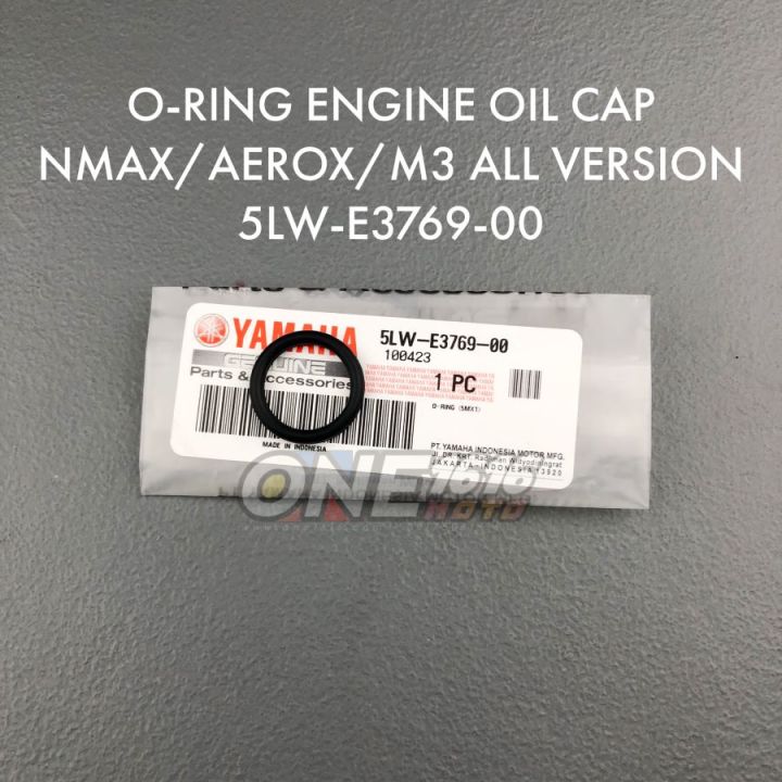 YAMAHA GENUINE O-RING ENGINE OIL CAP 5LW-E3769-00 FOR NMAX/AEROX/M3 ALL VERSIONS | Lazada PH