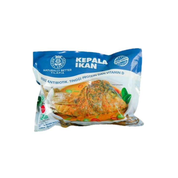 Regal Springs Tilapia Fillet 200gr + Regal Springs Tilapia Kepala ikan ...