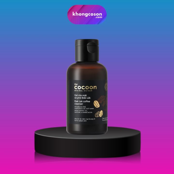 Gel Rửa Mặt Cà Phê Đắk Lắk Cafe Cocoon 140ml - Khongcoson | Lazada.vn