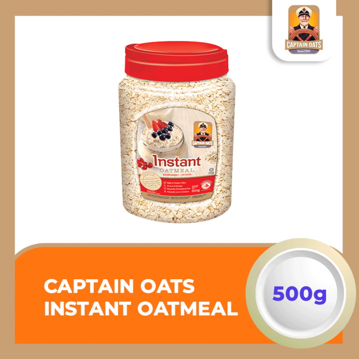 Captain Oats Instant Oatmeal 500g | Lazada PH