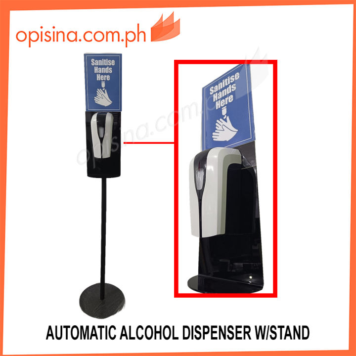 AUTOMATIC ALCOHOL DISPENSER W/STAND | Lazada PH
