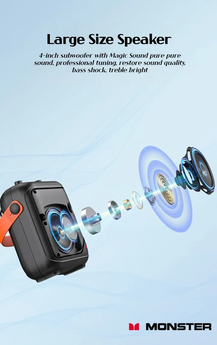 Monster M1 Portable Bluetooth Speaker | CyberDeals.lk - Ultimate Online ...