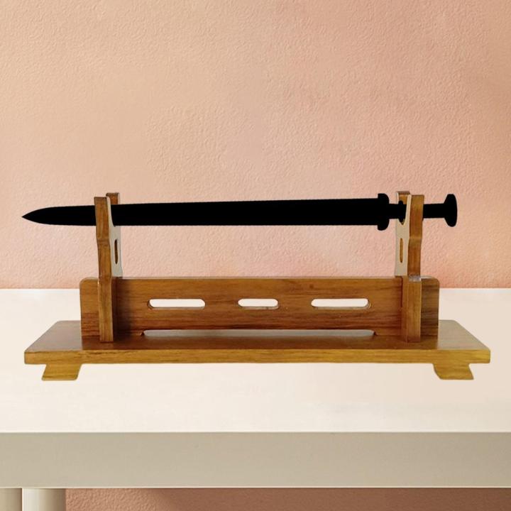 BBESTLIFE 1/2/3 Layer Sword Stand Katana Horizontal Bracket Wakizashi ...