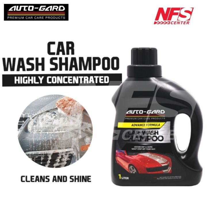 Autogard Car Wash Shampoo 1 Liter - Premium Shampoo for Car and ...