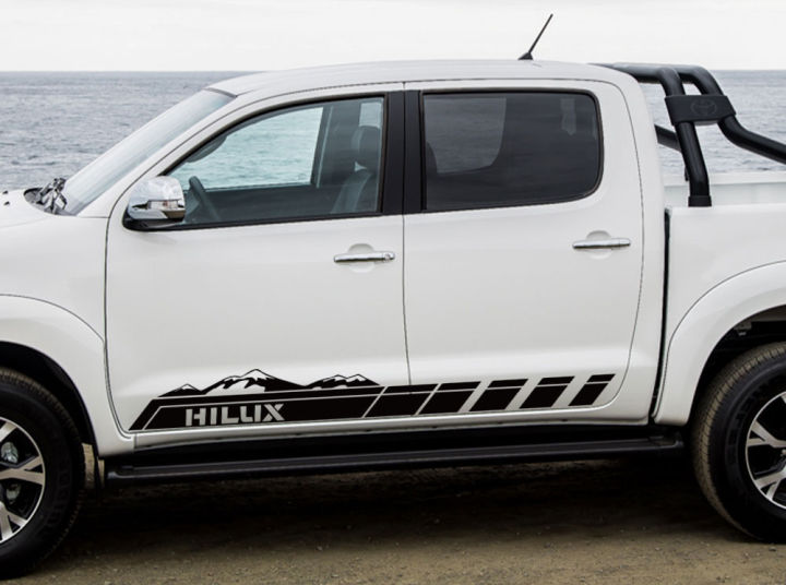 Stiker Cutting Mobil Hilux Stiker Striping List Motif Gunung Stiker ...
