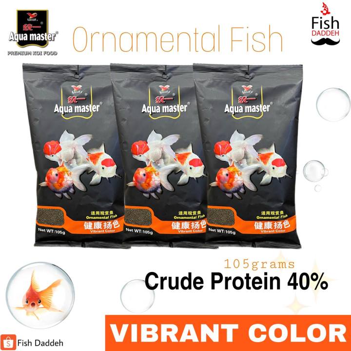 Aquamaster Goldfish Food Vibrant Color 105g | Lazada PH