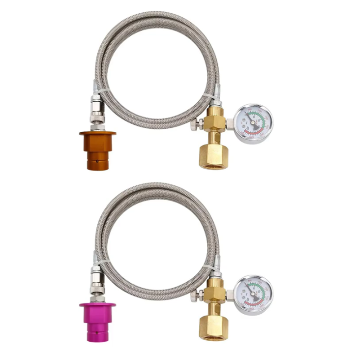 Quick Connect Co2 Adapter with Flows Control Ball Valves CO2 Tank ...