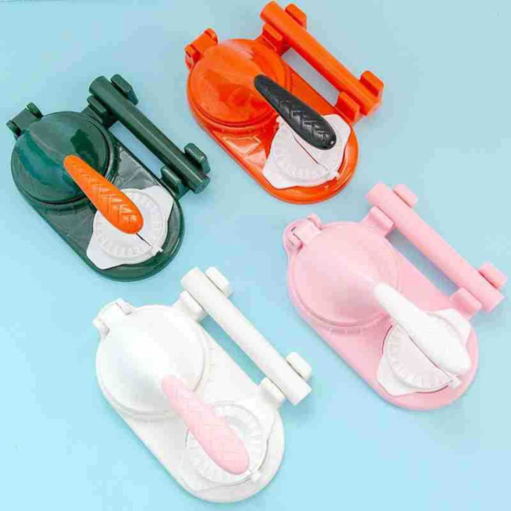 Fast send 3in1 Maker Press Set with Dumpling Skin Maker Dumpling Mold ...