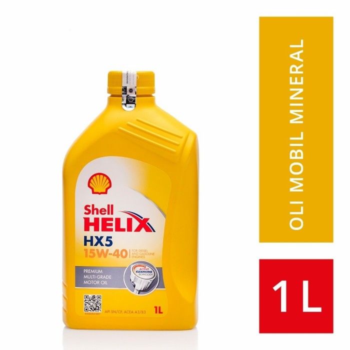 OLI SHELL HELIX HX5 15W-40 1 LITER | Lazada Indonesia