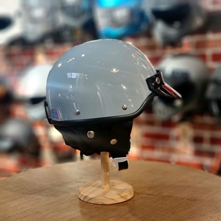 The Retro Helmet Lab | Thompson TV09 Half-Face Vintage Retro Helmet ...