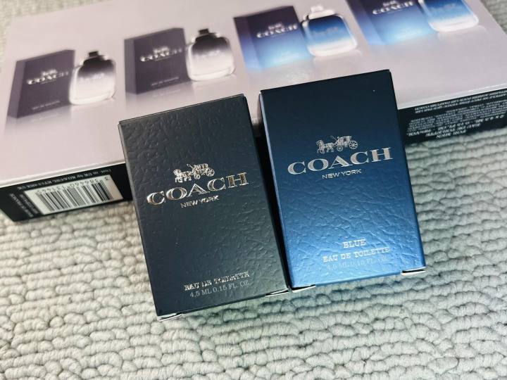 Authentic! Men's Coach Eau De Toilette Perfumes 4.5 ml/0.15 Fl Oz. Mini ...