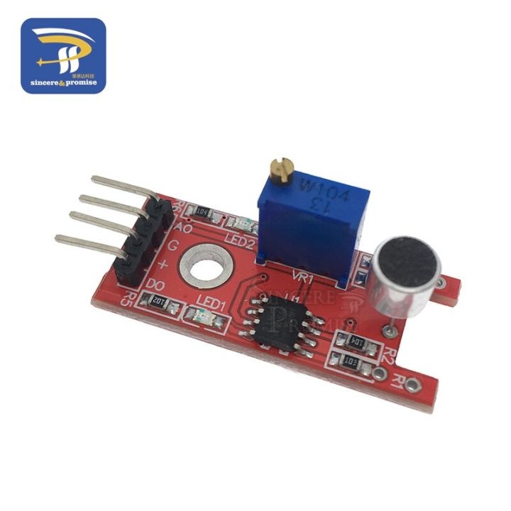 Microphone Voice Sound Sensor Detection Module For Arduino Avr Pic Analog Digital Output Sensors