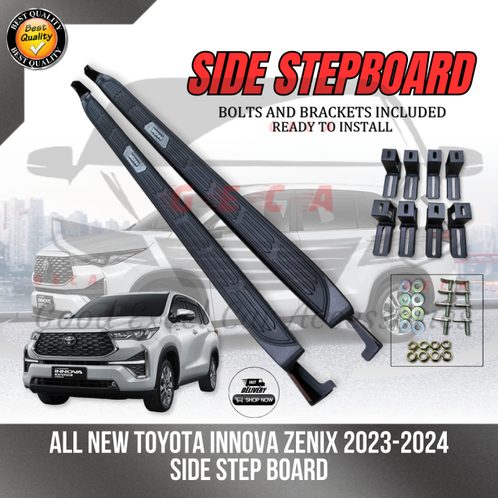 GECA TOYOTA INNOVA ZENIX 2023-2024 SIDE STEP BOARD (10630) | Lazada PH