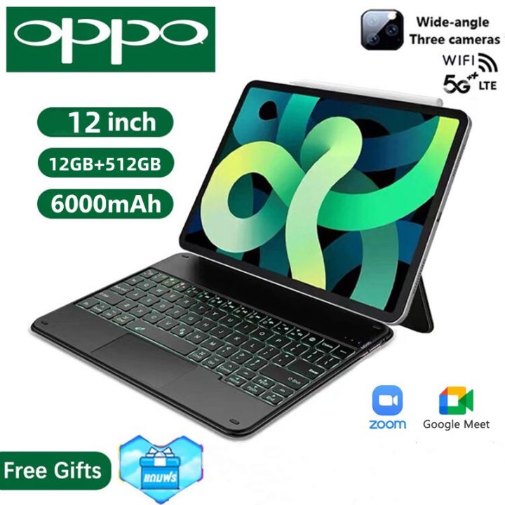 Tab Pro11 Tablet PC 12 Inci 12GB+512GB Gaming Tablet PC OPPQ Jualan ...