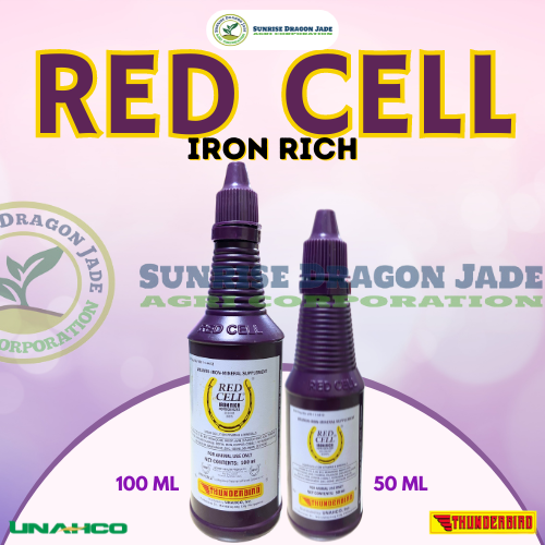 THUNDERBIRD RED CELL Iron Rich Homogenized (100ml&50ml) | Lazada PH