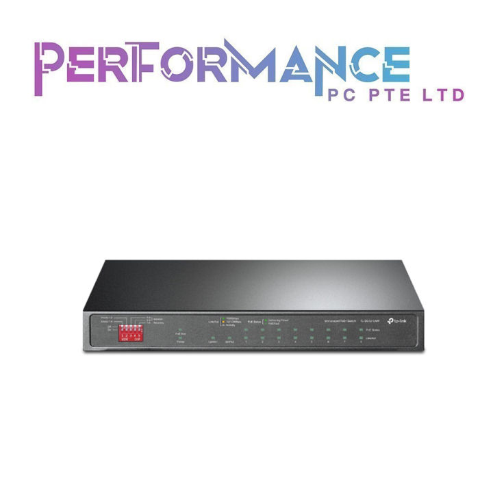 TP-Link TL-SG1210MP 10-Port Gigabit Desktop Switch with 8-Port PoE+ ...