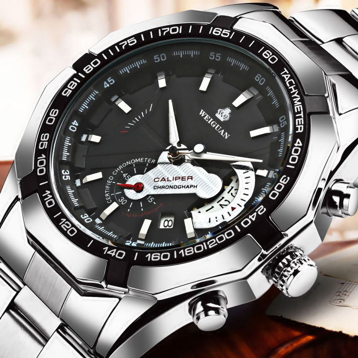 Genuine Men's Atmospheric Quartz Watch Korea Waterproof Luminous ...