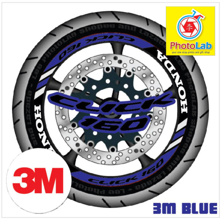Honda Click 160 Decals for MAGs (front+Rear) | Lazada PH