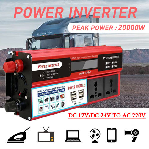 20000W Original Power inverter Solar inverter DC 12V/ 24V to AC 110V ...