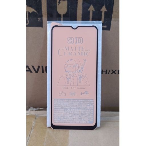 TG Tempered Glass 9D Matte Ceramic / Ceramic Matte Oppo A5S Hitam R17 ...