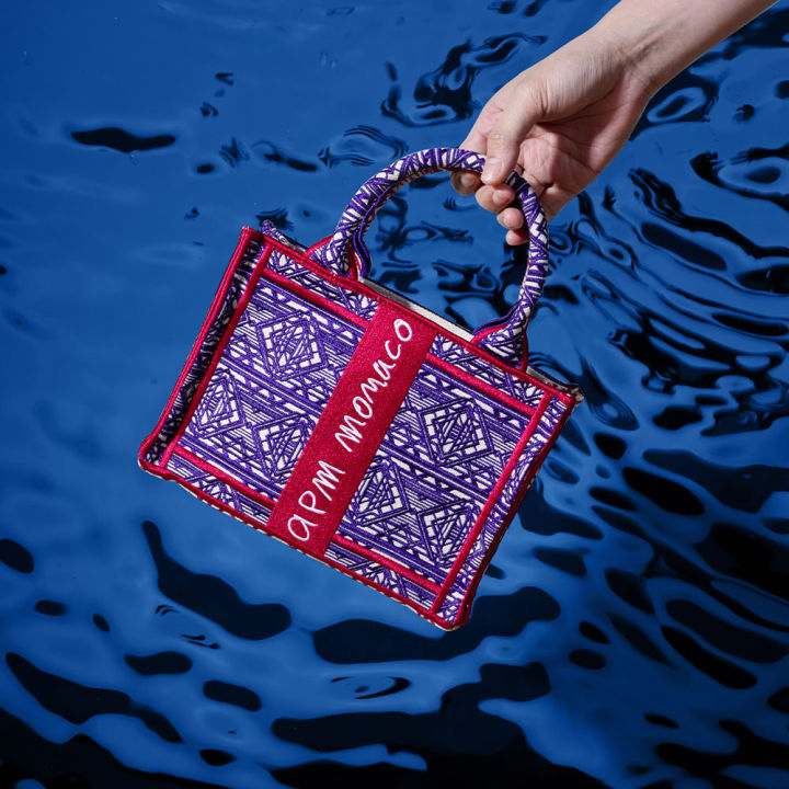 APM Monaco trumpet Eclat tote bag handbag temperament accessories ...