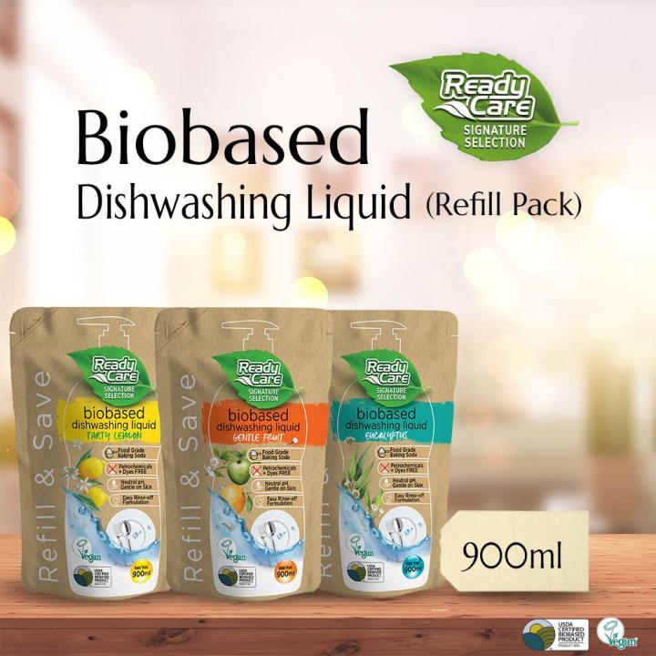 READYCARE USDA Vegan Certified Bio-based Dish Wash Liquid Baking Soda ...