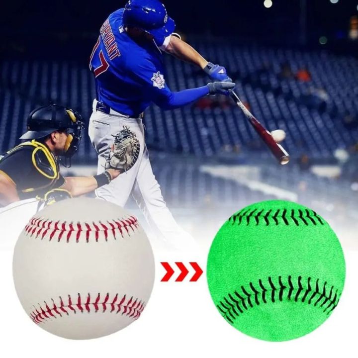 ZANWIT Official Size Light Up Baseball 9 Inch Special Leather Luminous ...