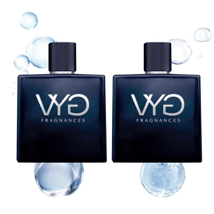 VYG Chrome Eau de Toilette，Pheromone Perfume for Men Fragrance，Fresh Aquatic Mens Cologne ...