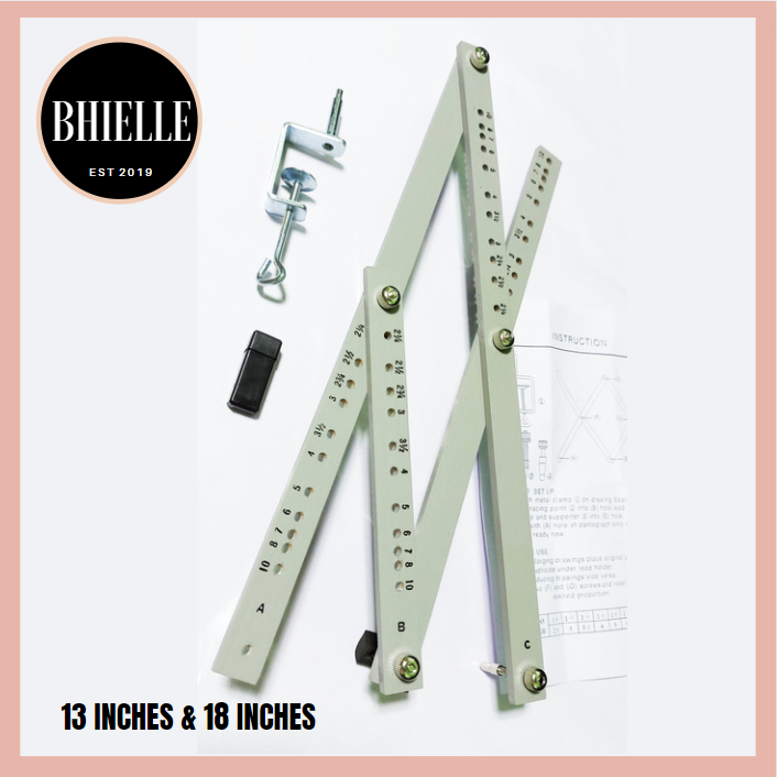 3600 Wooden Pantograph 13inches and 18 inches With lead | Lazada PH