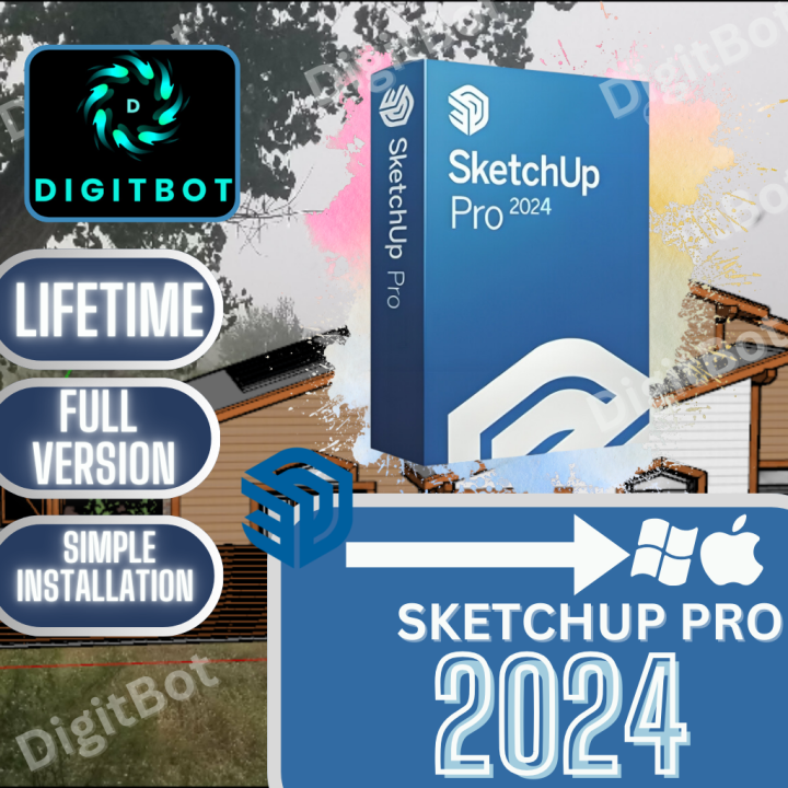 SketchUp Pro 2024 Lifetime Win/Mac V RAY ENSCAPE | Lazada PH