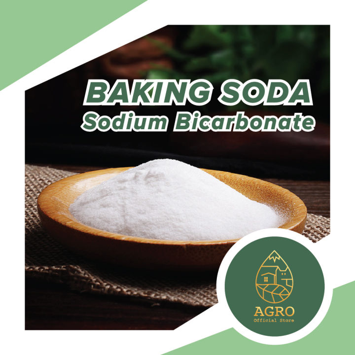 (100% HALAL) Baking Soda Sodium Bicarbonate Food Grade (1KG) | Lazada