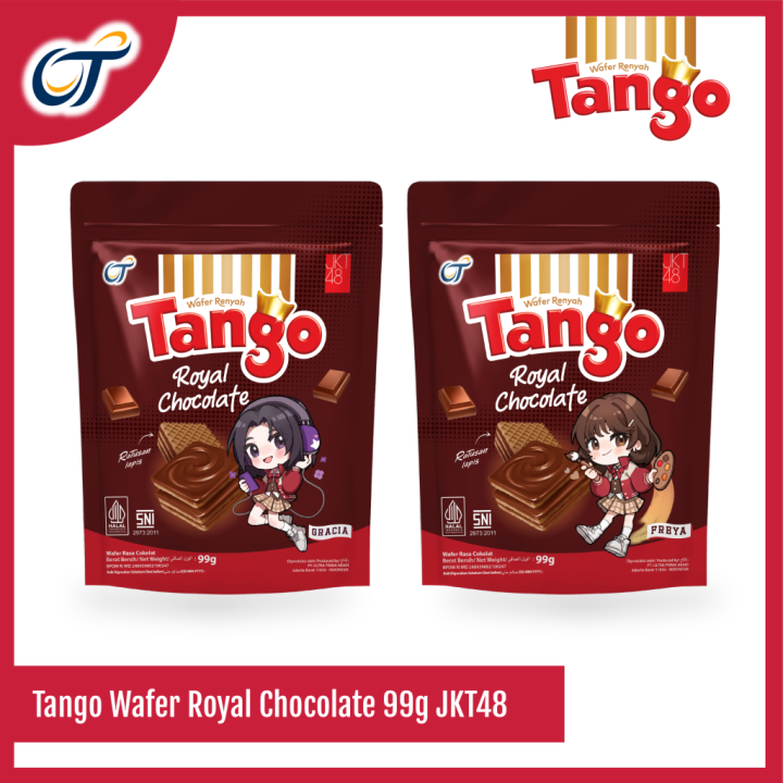 Tango Wafer Pouch Royal Chocolate 99GR EXCLUSIVE JKT48 - [Isi 2 Pcs ...