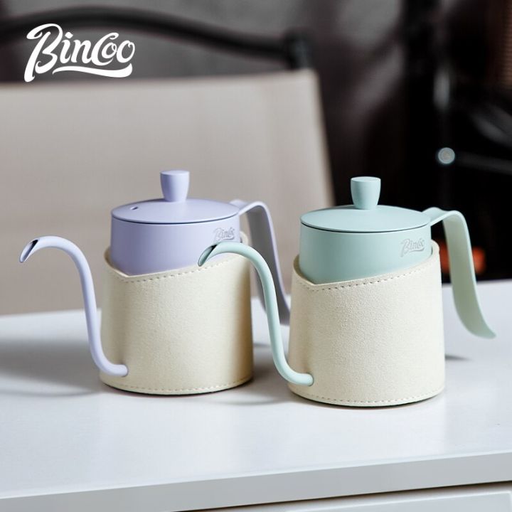 Bincoo 350ml Pour Over Coffee Kettle Gooseneck 304 Stainless Steel Drip ...