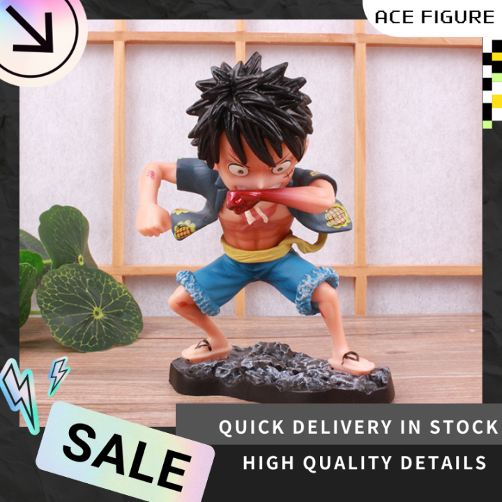 ONE PIECE Figure,Trumpet Blowing Luffy (without color box) Anime Toy ...