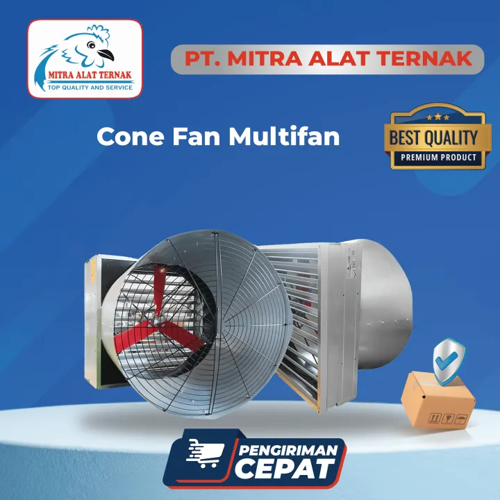 Multifan Cone Fan 50'' Promo - Kipas Kandang Ayam - Blower Multifan ...