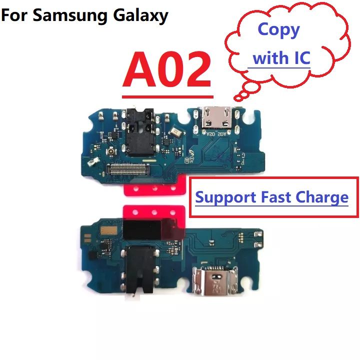 For Samsung Galaxy A02 USB Charging Dock Port Socket Jack Plug Connector Charge Board Flex Cable ...