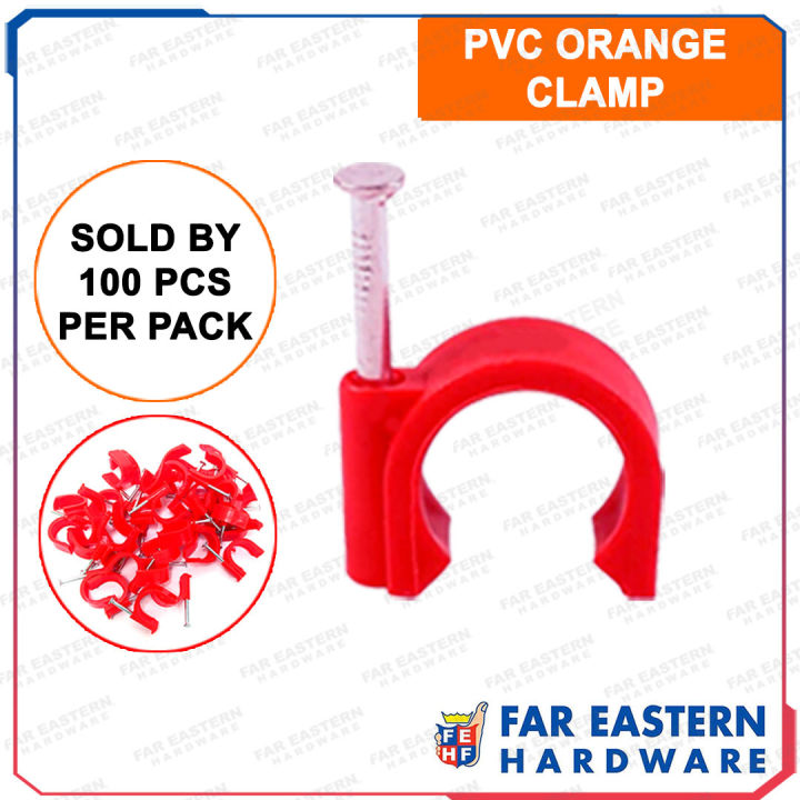 PVC Electrical Cable Clamp Conduit for Flexible Hose / Electrical Pipe ...
