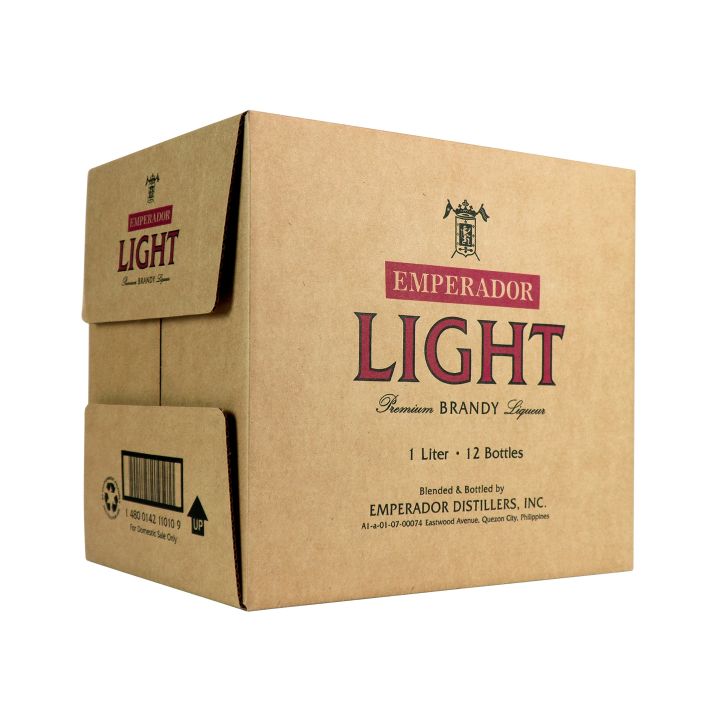 Emperador Light 1L x 12 (Case) | Lazada PH