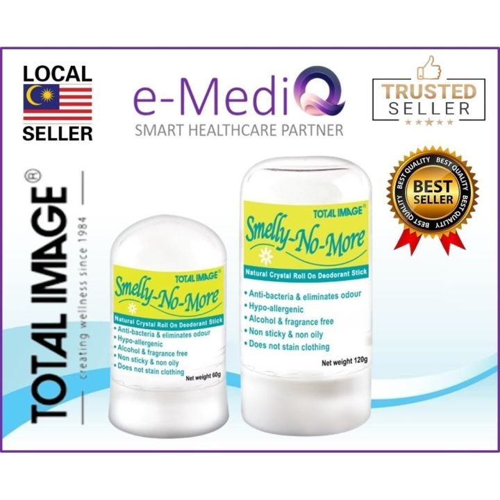 Smelly No More Natural Deodorant Roll On [by Total Image] (60g /120g ...