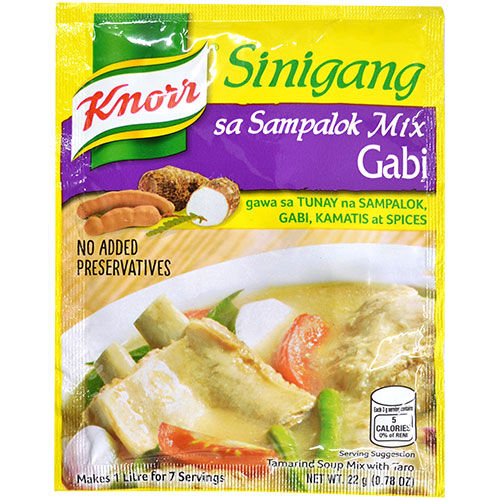 Knorr Sinigang sa Sampalok Mix Gabi 22g | Lazada.co.th