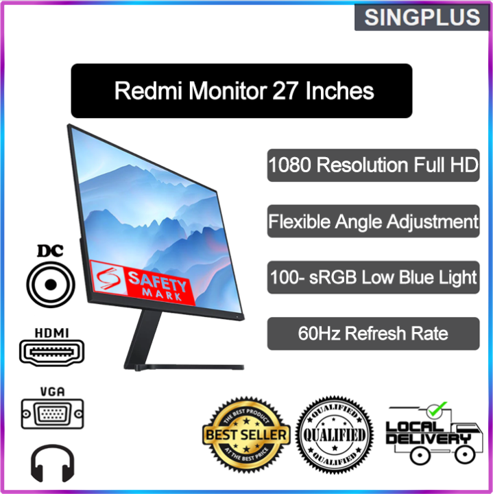 【SG LOCAL SELLER】 AUTHENTIC Redmi Monitor 27 Inch Screen 1920x1080 ...