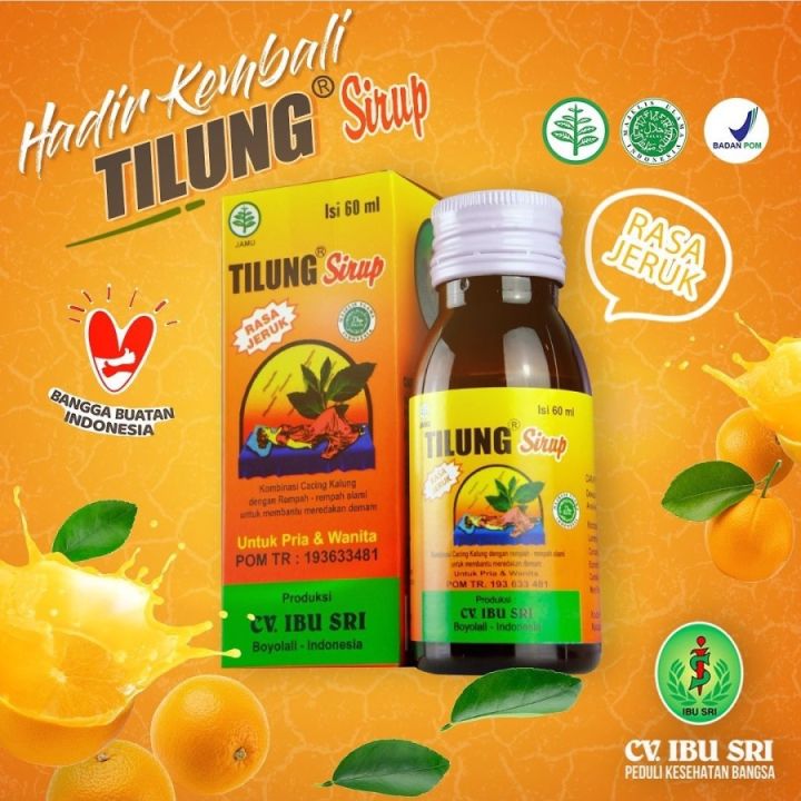 Jamu Obat Herbal Tipes Tifus Tipus Tilung ANVIVUS Sirup Cacing | Lazada ...