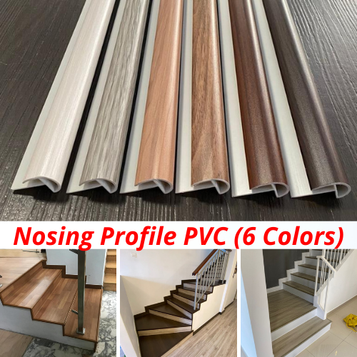 PVC Nosing For Staircase & Platform - Untuk Tangga & Platform - Vinyl ...